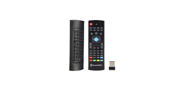 vSeeBox V2 Pro with Voice Remote, Backlit Remote & 3-color Mini Keyboa ...