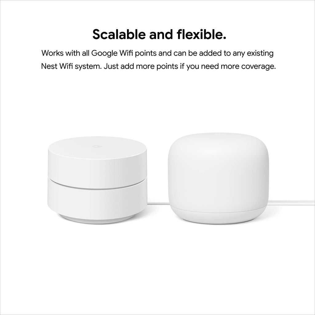 Google Wifi - Mesh Wifi System - Wifi Router Replacement - 1 Pack ...